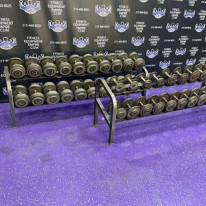 Buy Ivanko 5-100 lb. Iron Prostyle Dumbbell Set Online | Fitness ...