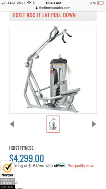 Buy Hoist Roc-it RS-1201 Bi-Lateral LAT PULLDOWN - Latest Model Online ...