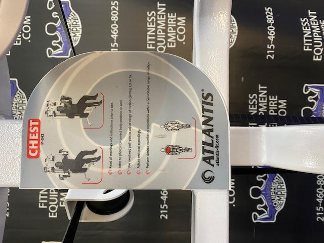 Buy Atlantis Precision P-242 Multi Grip Pec Dec Fly w/300 lb. Stack ...