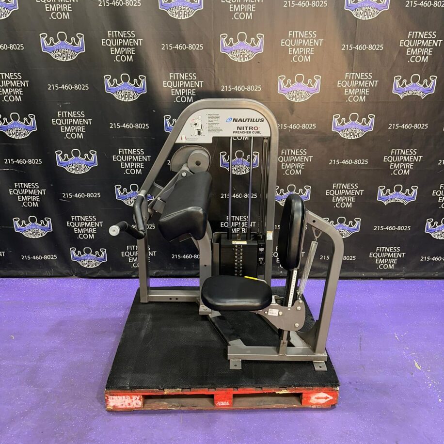 Buy Nautilus Nitro Bicep Preacher Curl Online | Fitness Equipment Empire