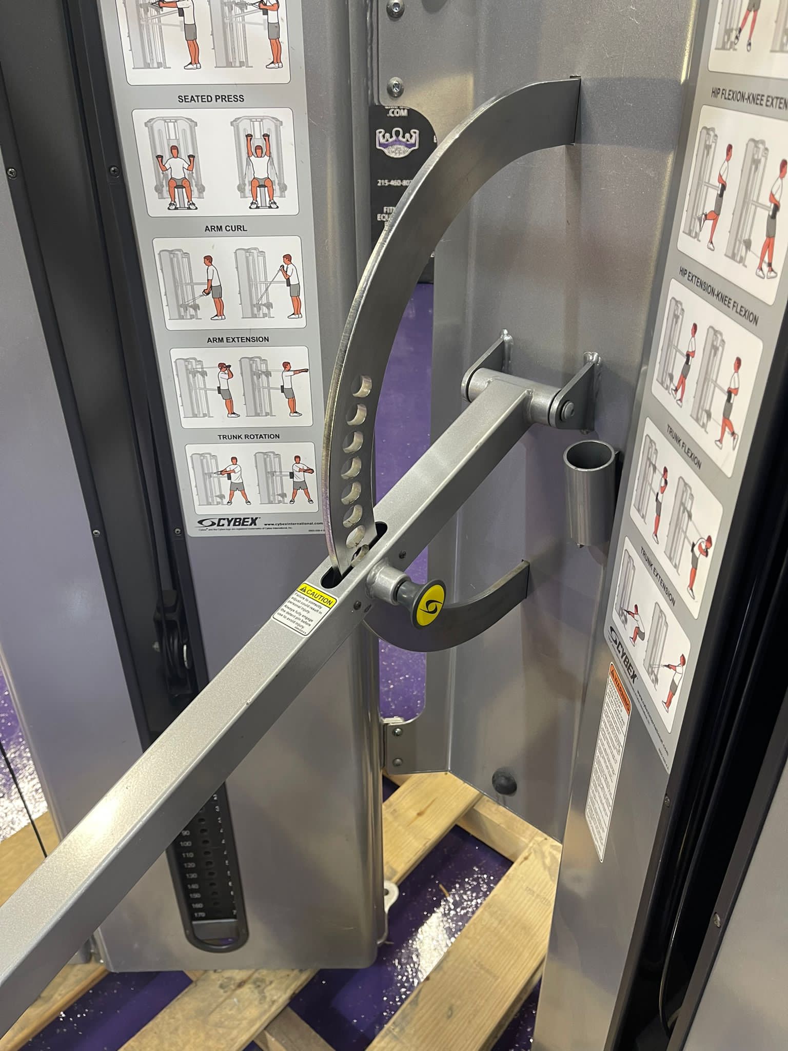 Buy Cybex Bravo 8800 Dual Adjustable Pulley Functional Trainer Online ...