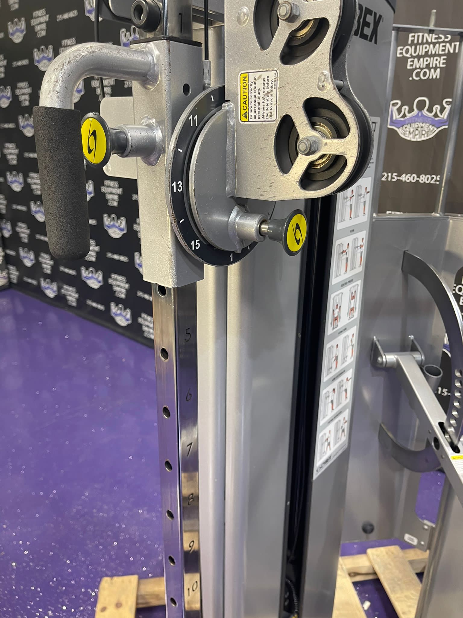 Buy Cybex Bravo 8800 Dual Adjustable Pulley Functional Trainer Online ...