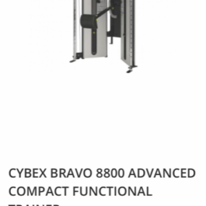 Buy Cybex Bravo 8800 Dual Adjustable Pulley Functional Trainer Online ...