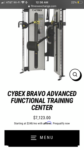 Buy Cybex Bravo 8800 Dual Adjustable Pulley Functional Trainer Online ...