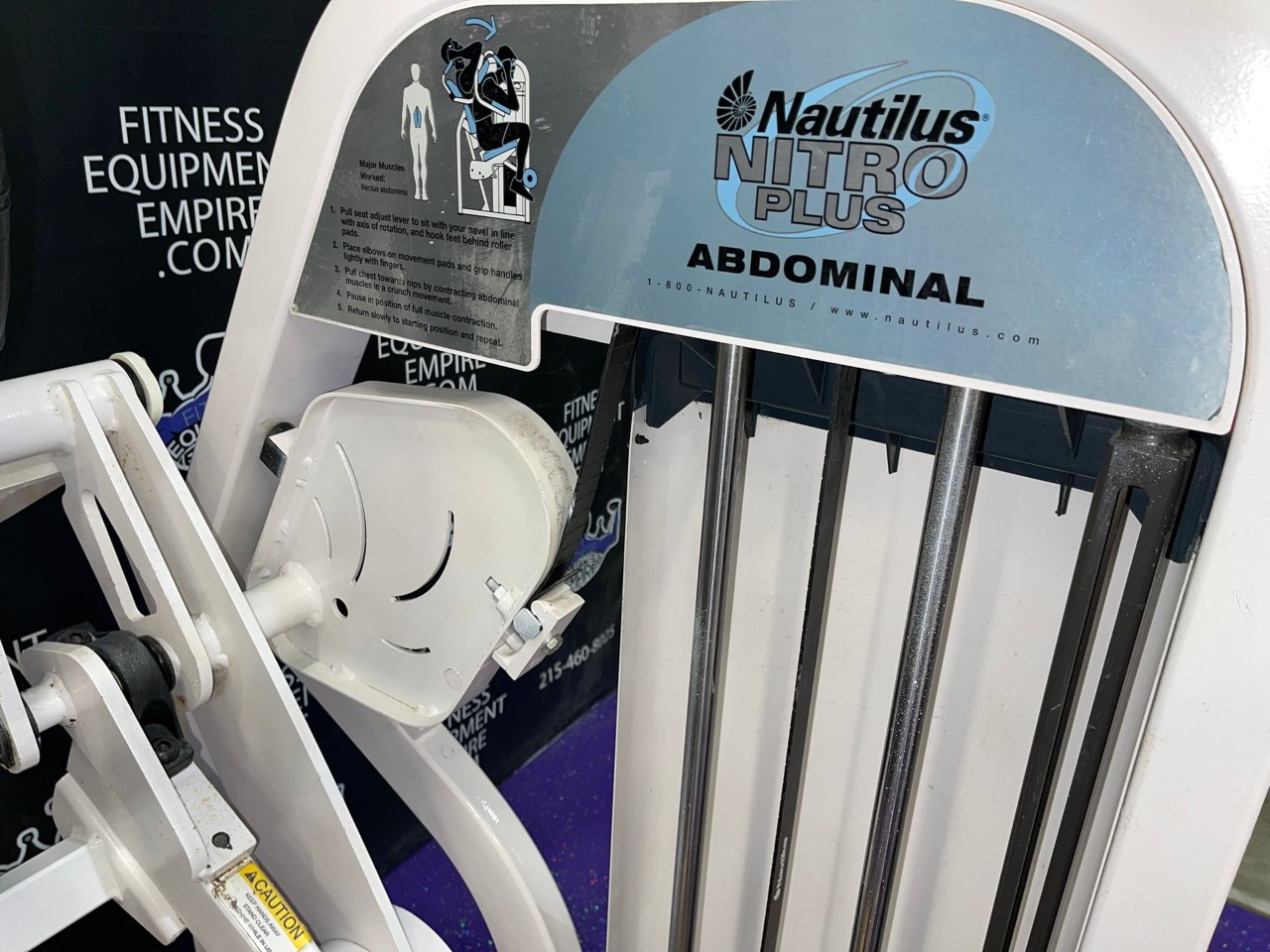Buy Nautilus Nitro Plus Abdominal Crunch Online | Fitness Equipment Empire