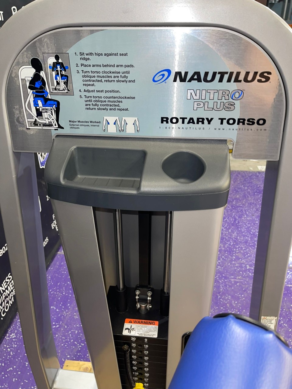 Buy Nautilus Nitro Plus Rotary Torso – Abs Obliques Serratus Low Back ...