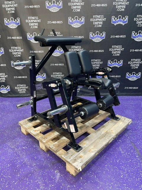 Buy Hammer Strength Platinum ISO Lateral Plate Loaded Kneeling Leg Curl ...