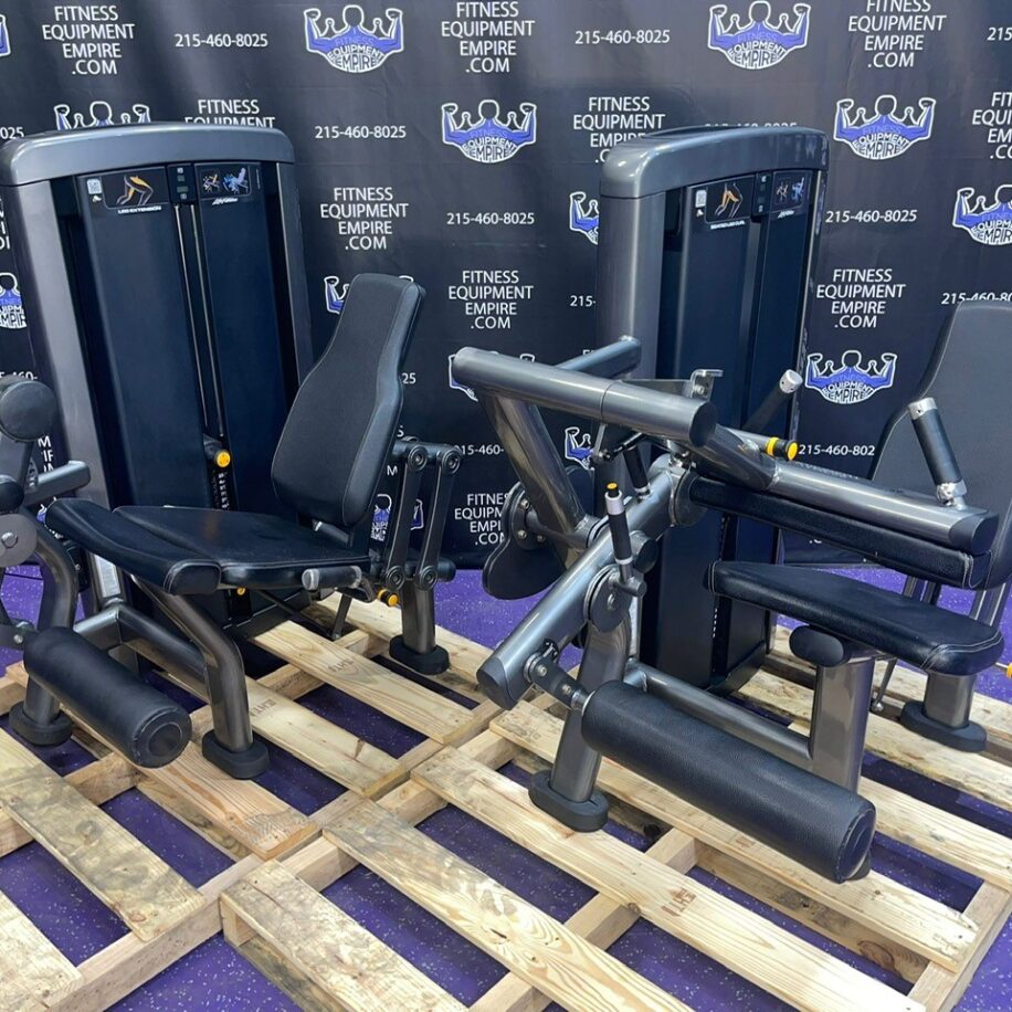 Buy Life Fitness Insignia Leg Extension & Leg Curl Matching Pair ...