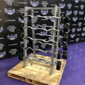 Buy BRAND NEW Empire Rubber Fixed EZ Curl Bar Set 20-110 lbs. in 10's w ...