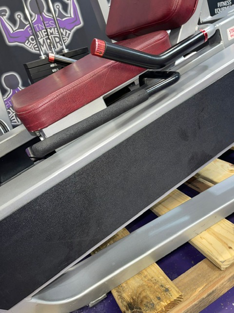 Buy Precor Icarian Leg Sled Seated 602 Leg Press 400 lb. Stack - Black ...