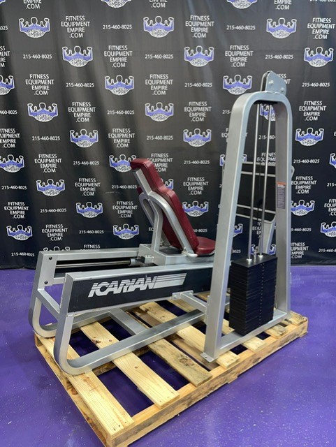 Buy Precor Icarian Leg Sled Seated 602 Leg Press 400 lb. Stack - Black ...