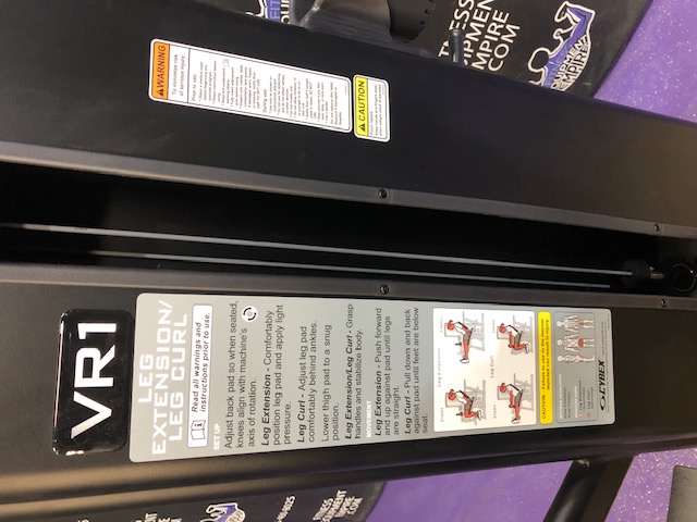 Buy Cybex VR1 Leg Extension & Leg Curl Combo Machine - BRAND NEW Online ...