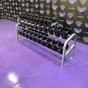 Buy GP Urethane 5-100 lb. Prostyle Dumbbell Set w/Cybex Pro Racks ...