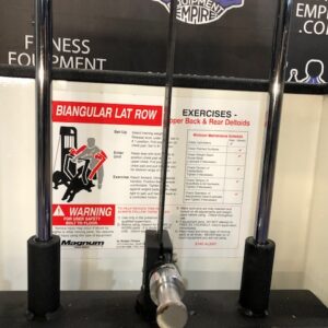 Buy Magnum Biangular Seated Row w/315 lb. Stack - RARE Online | Fitness ...