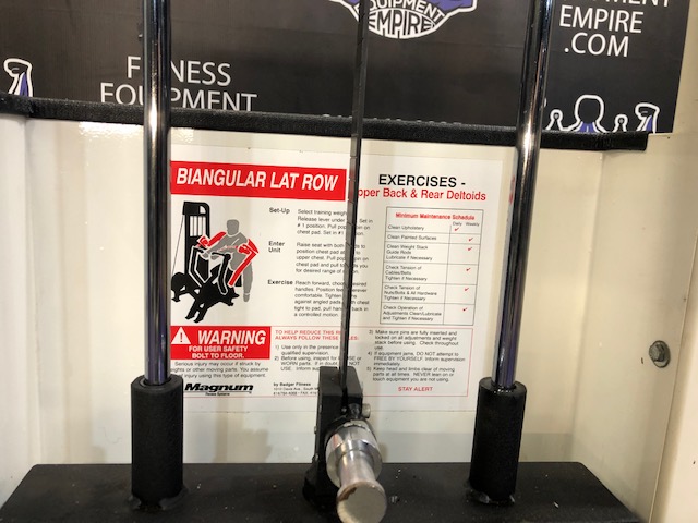 Buy Magnum Biangular Seated Row w/315 lb. Stack - RARE Online | Fitness ...