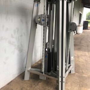 Buy Nautilus Dual Adjustable Pulley Cable Crossover 5 Stack Jungle Gym ...