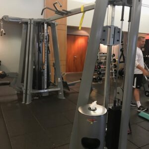 Buy Nautilus Dual Adjustable Pulley Cable Crossover 5 Stack Jungle Gym ...