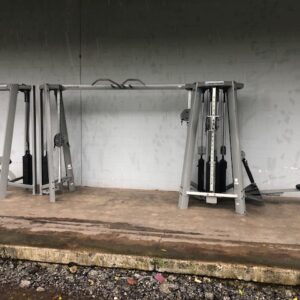 Buy Nautilus Dual Adjustable Pulley Cable Crossover 5 Stack Jungle Gym ...