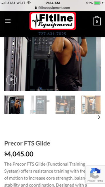 Buy Precor FTS Glide Dual Adjustable Pulley DAP Functional Trainer 200 ...