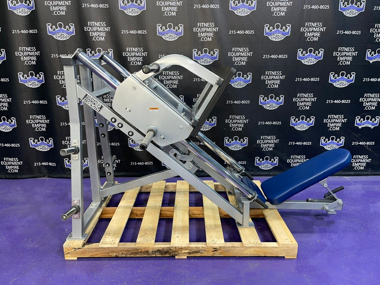 Buy Hammer Strength Plate Loaded 45 Degree Linear Leg Press Online ...