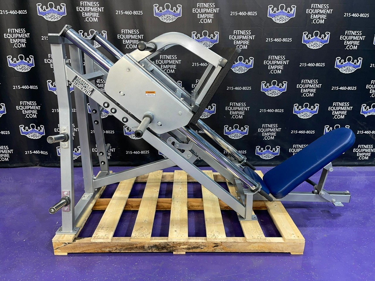 Buy Hammer Strength Plate Loaded 45 Degree Linear Leg Press Online ...