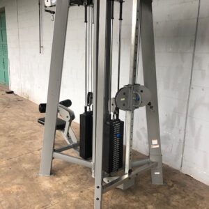 Buy Nautilus Dual Adjustable Pulley Cable Crossover 5 Stack Jungle Gym ...