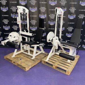 Buy Bodymasters Leg Extension & Seated Leg Curl Matching Pair w/300 lb ...