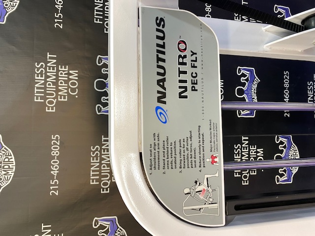 Buy Nautilus Nitro Pec Fly - RARE Online | Fitness Equipment Empire