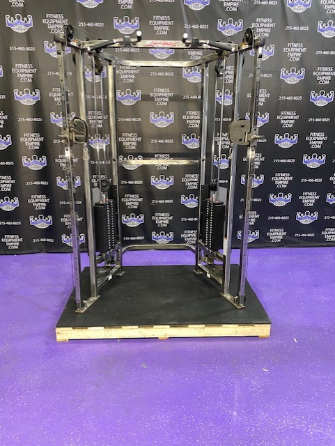 Buy Life Fitness Pro CMDAP Dual Adjustable Pulley Functional Trainer w ...