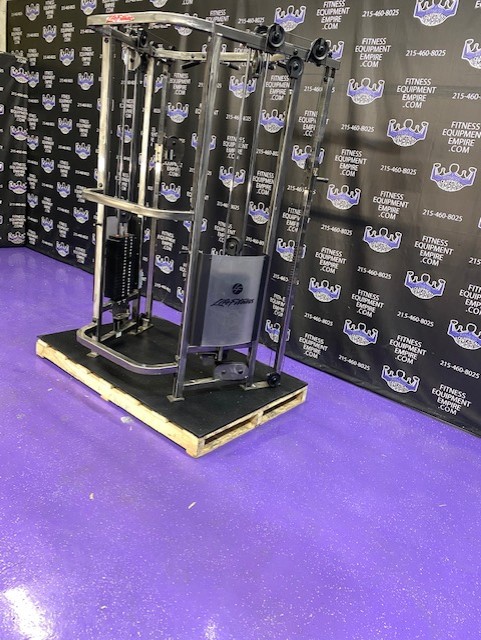 Buy Life Fitness Pro CMDAP Dual Adjustable Pulley Functional Trainer w ...