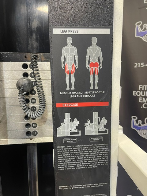 Buy MedX Leg Press - Dual 480 lb. Stacks Online | Fitness Equipment Empire
