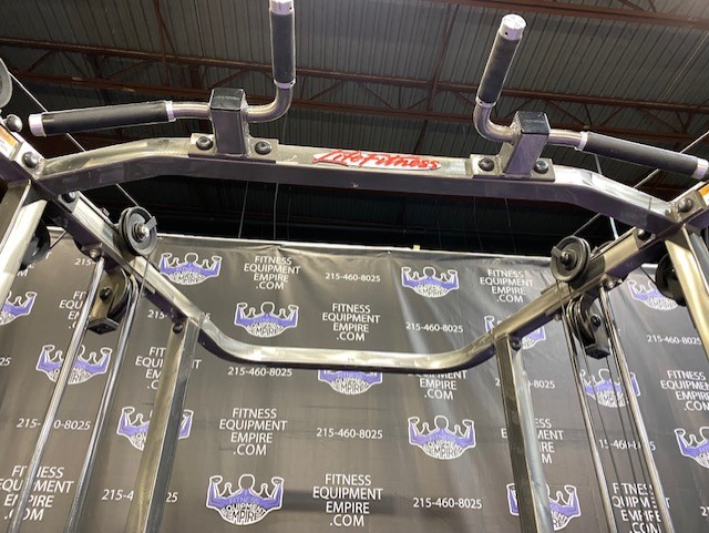 Buy Life Fitness Pro CMDAP Dual Adjustable Pulley Functional Trainer w ...