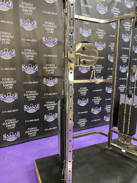 Buy Life Fitness Pro CMDAP Dual Adjustable Pulley Functional Trainer w ...