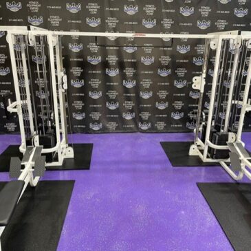 Buy Life Fitness Dual Pulley 8 Stack Jungle Gym w/300 lb. Stacks Online ...