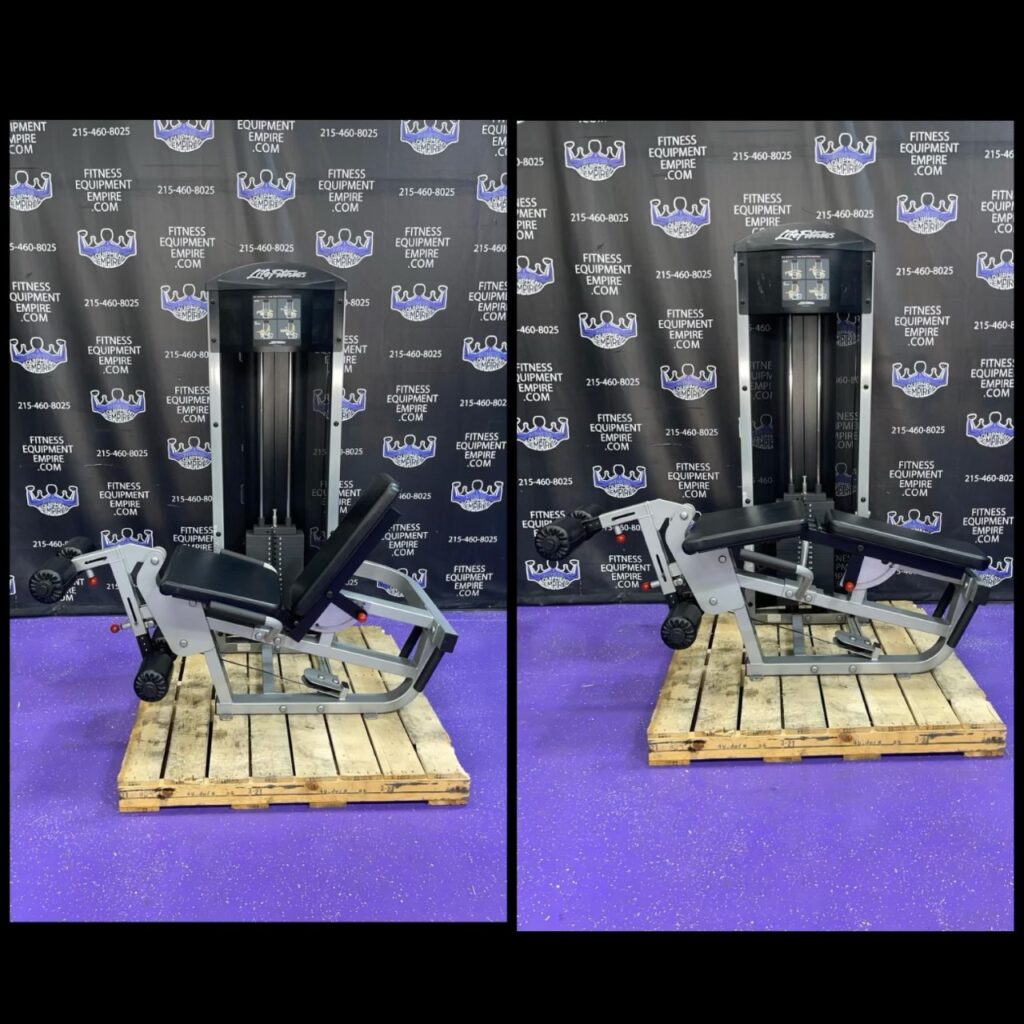 Buy Life Fitness Leg Extension & Prone Lying Leg Curl Combo Machine ...