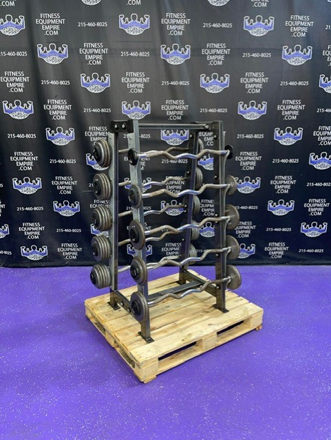 Buy Intek 5-105 lb. (10 Bars in 10 lb. Increments) Fixed Bar Set w ...