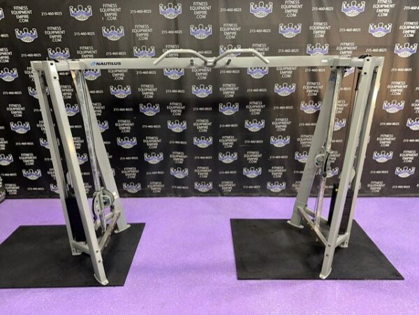 Buy Nautilus Dual Pulley Adjustable Cable Crossover w / Pull-up Bar ...