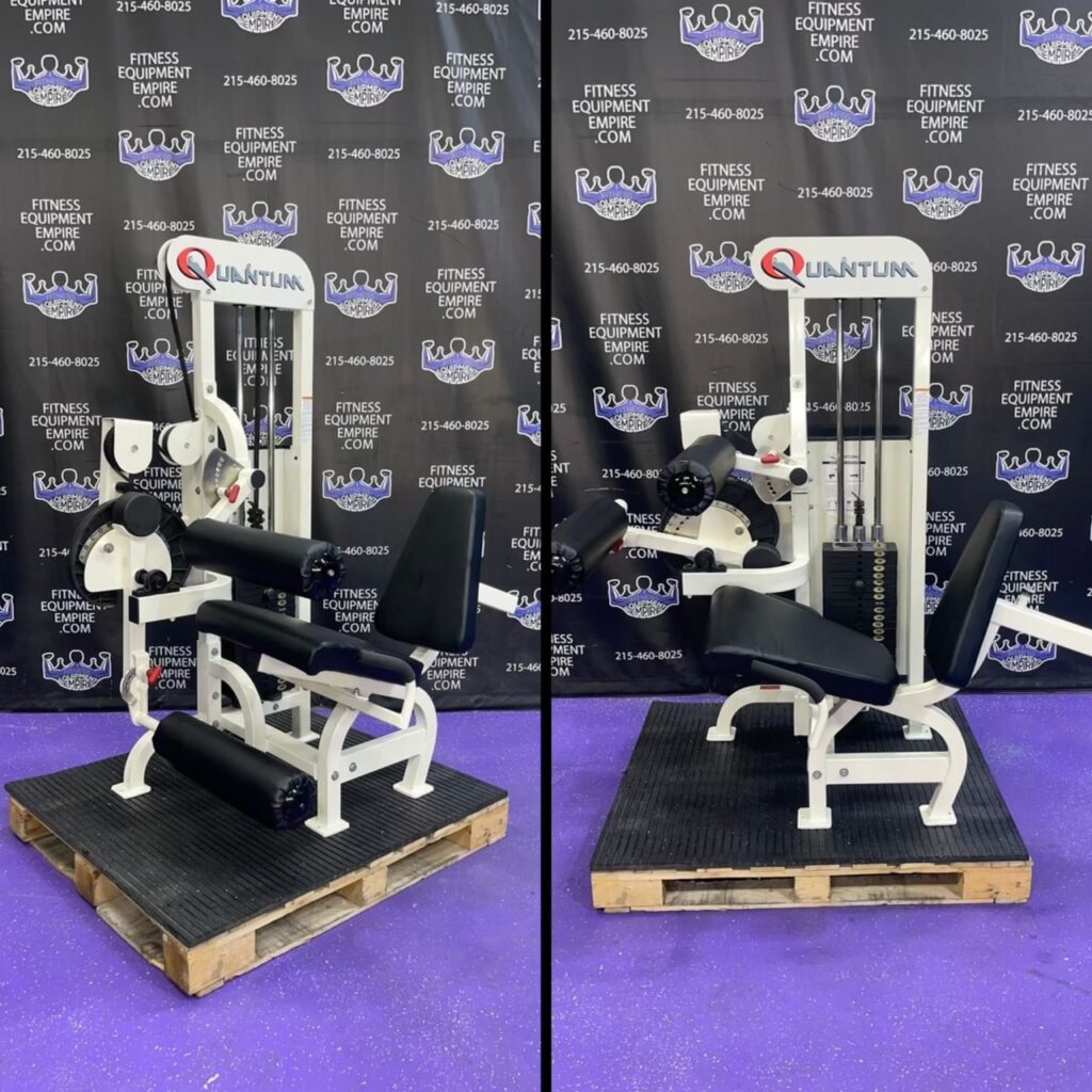 Buy Quantum Leg Extension & Seated Leg Curl Combo 2 in 1 - Space Saver ...