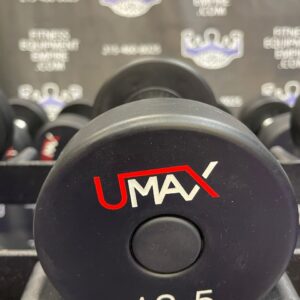 Buy UMAX URETHANE DUMBBELL SET w/Half Sizes 5-100 + 12.5 - 47.5 2,580 ...