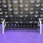 Buy Iron Grip Urethane Dumbbell Set w/Life Fitness Rack Online ...