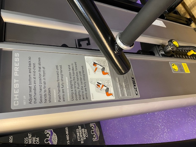 Buy Cybex Eagle Chest Press w/305 lb. Stack Online | Fitness Equipment ...