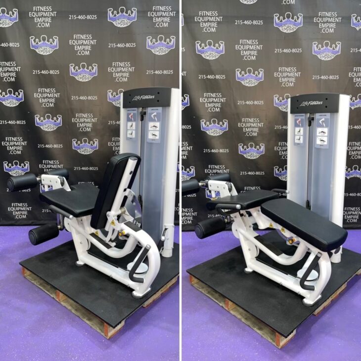 Buy Life Fitness Optima Leg Extension & Prone Lying Leg Curl Combo ...