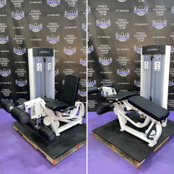 Buy Life Fitness Optima Leg Extension & Prone Lying Leg Curl Combo ...