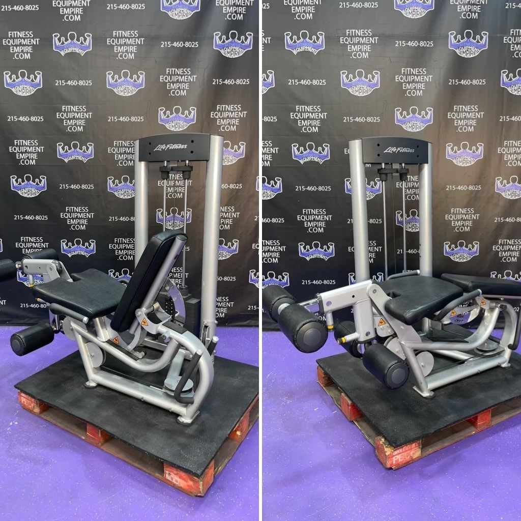 Buy Life Fitness Optima Leg Extension & Prone Leg Curl Combo Online ...