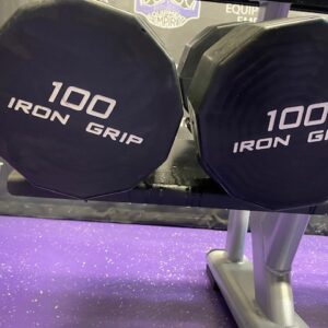 Buy Iron Grip Urethane Dumbbell Set w/Increments from 5-100 lbs ...