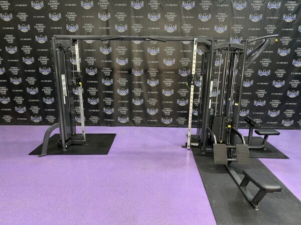 Buy Cybex Eagle NX 5 Stack Jungle Gym Dual Adjustable Pulley Cable ...