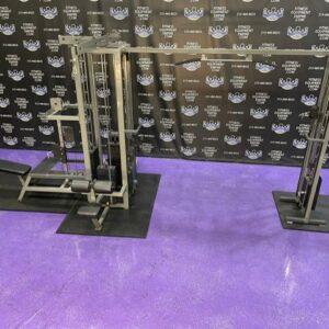 Buy KING Fitness 5 Stack Jungle Gym Adjustable Cable Crossover w/2x Lat ...