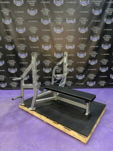 Buy Hammer Strength Olympic Flat Bench Press w/ Add On Plate Storage ...