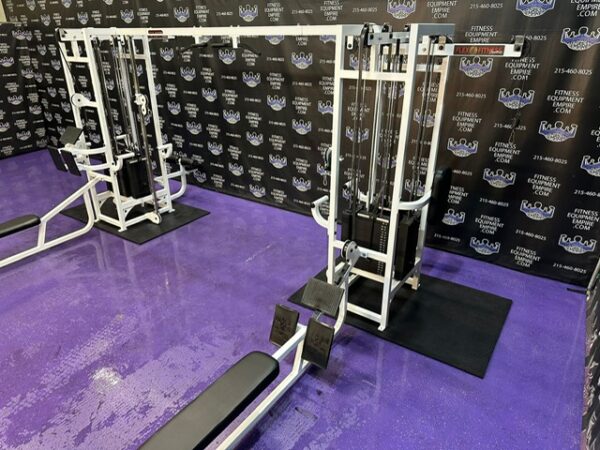 Buy Flex Fitness 8 Stack Jungle Gym Cable Crossover – Refurbished ...