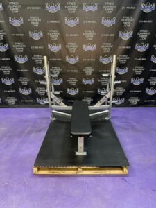 Buy Hammer Strength Olympic Flat Bench Press w/ Add On Plate Storage ...